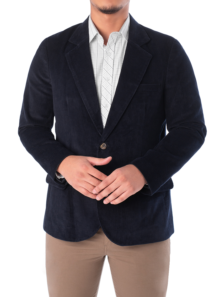 Saco Corduroy C/F Danny Azul Marino | Norton