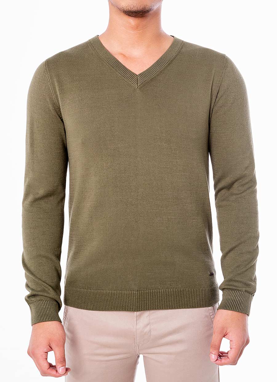 Chompa Hilos Taryet Verde | Norton