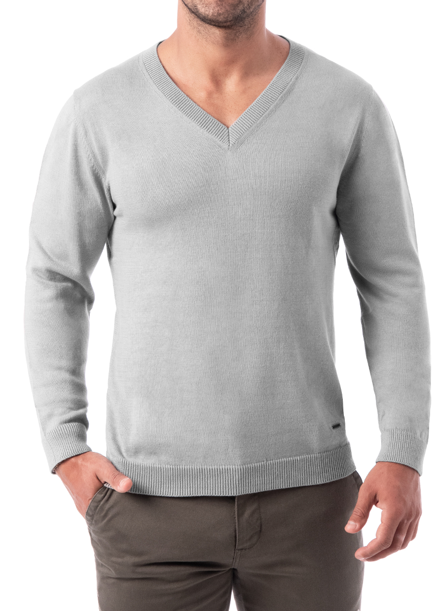 Chompa Hilos Taryet Gris | Norton