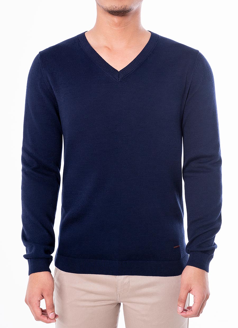 Chompa Hilos Taryet Azul Marino | Norton