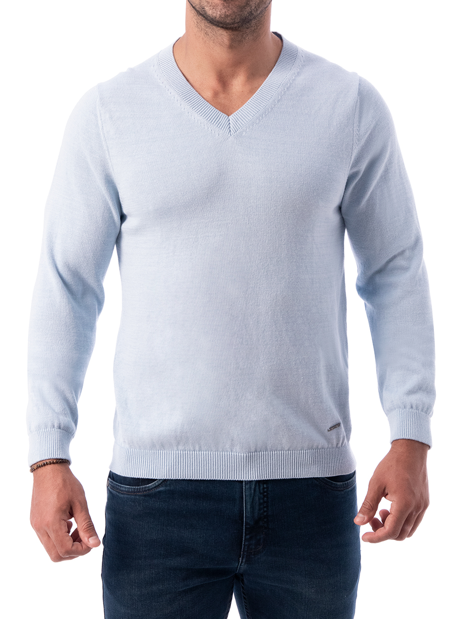 Chompa Hilos Taryet Celeste | Norton