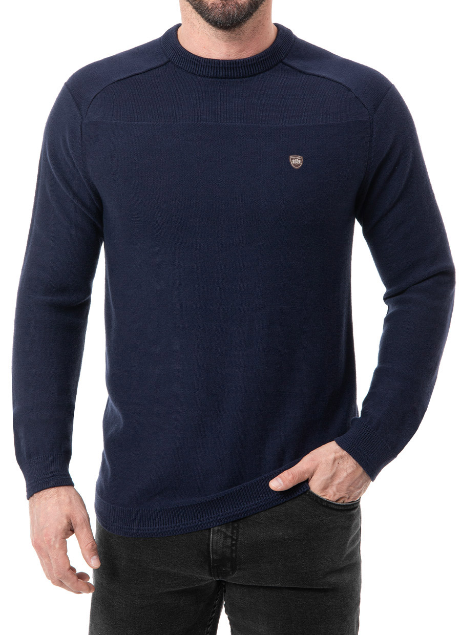 Chompa Hilos Ivanov Azul | Norton